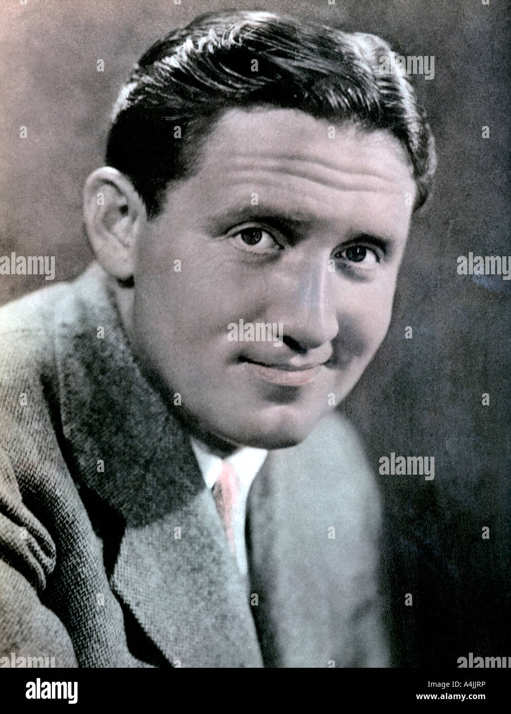 Spencer Tracy, American film actor, 1934-1935. Artist: Unknown Stock ...