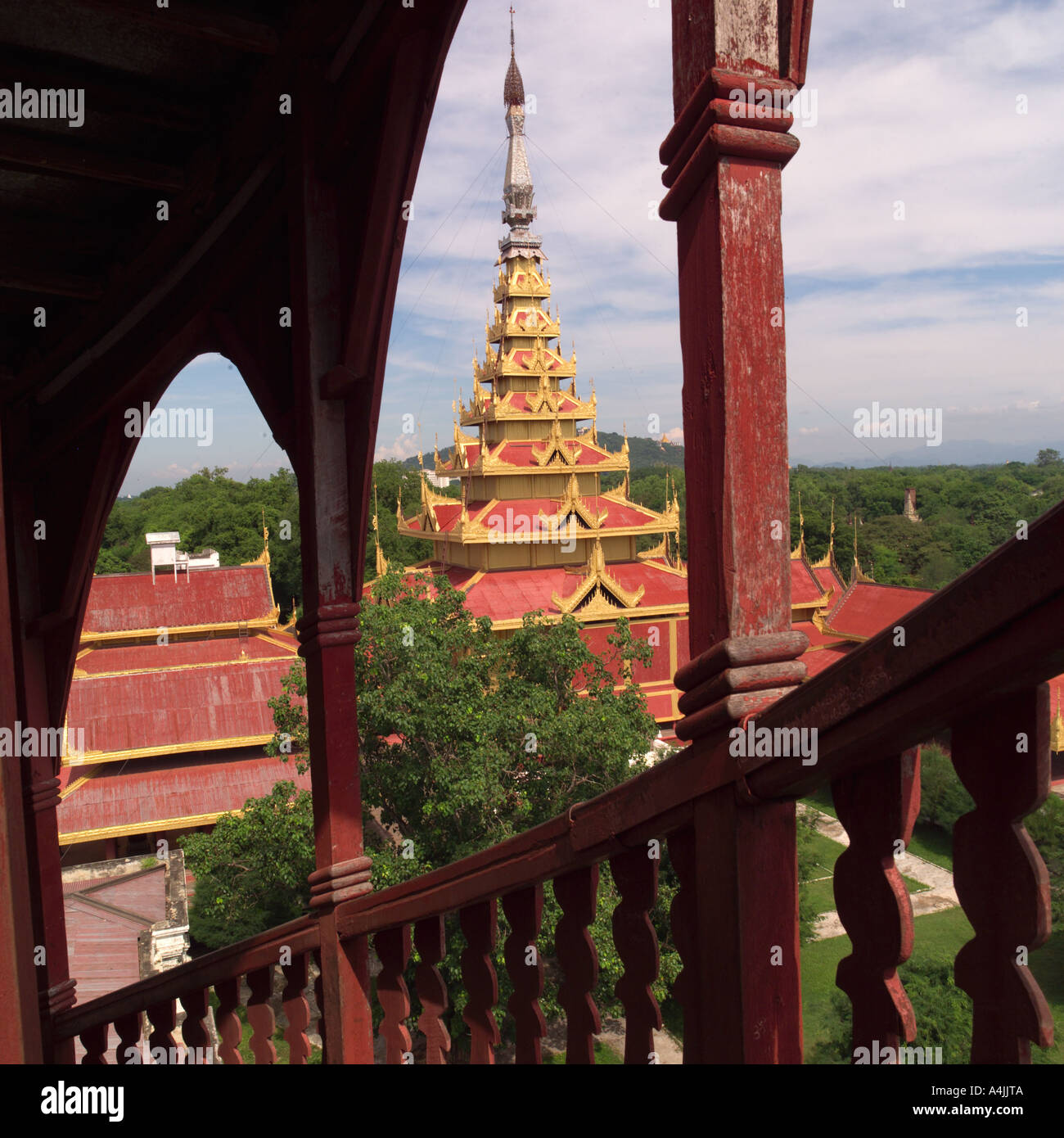 Mandalay palace overview hi-res stock photography and images - Alamy