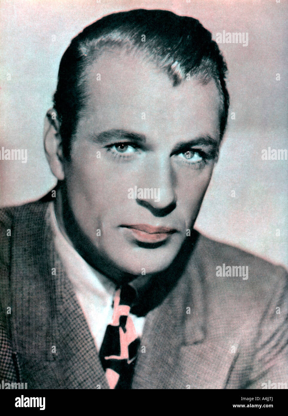 Gary Cooper, American actor, 1934-1935. Artist: Unknown Stock Photo - Alamy
