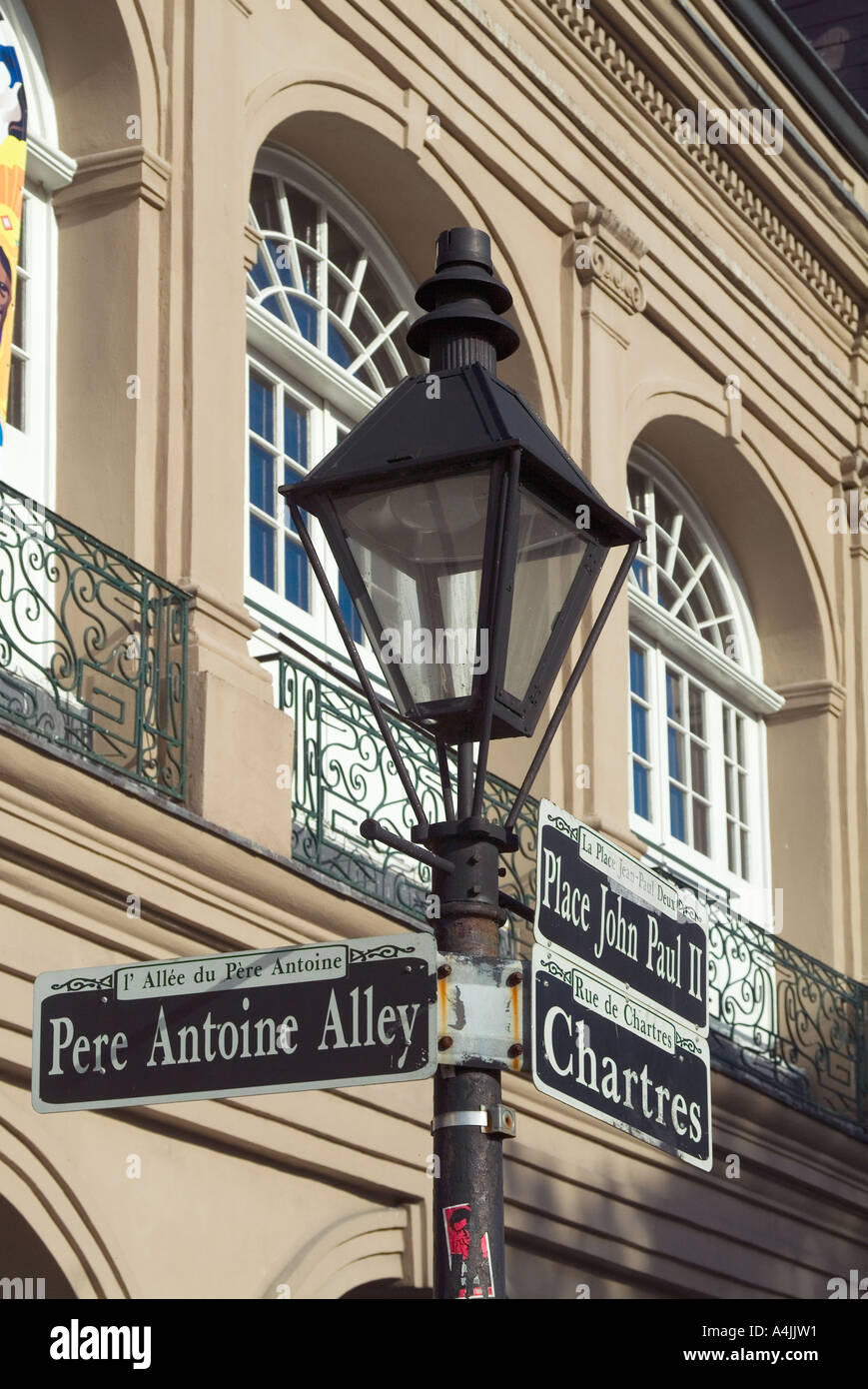 Pere Antoine Alley, French Quarter, New Orleans, Louisiana Stock Photo ...
