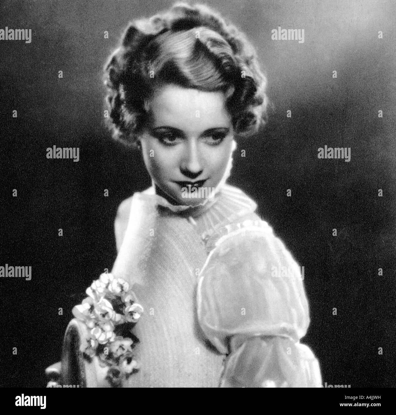 Jane Baxter, British Actress, 1934-1935. Artist: Unknown Stock Photo ...