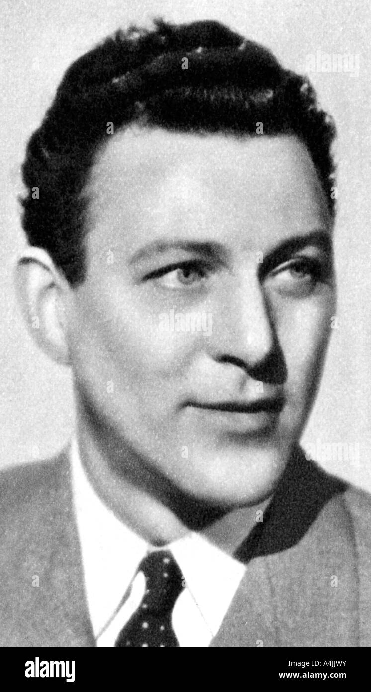 Carl Brisson, Danish born actor, 1934-1935. Artist: Unknown Stock Photo ...