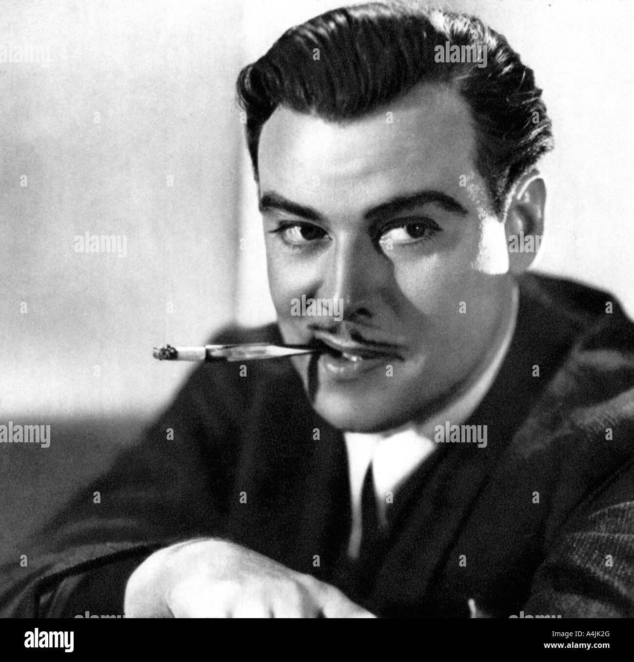Nils Asther, Danish-born Swedish stage and film actor, 1934-1935 ...