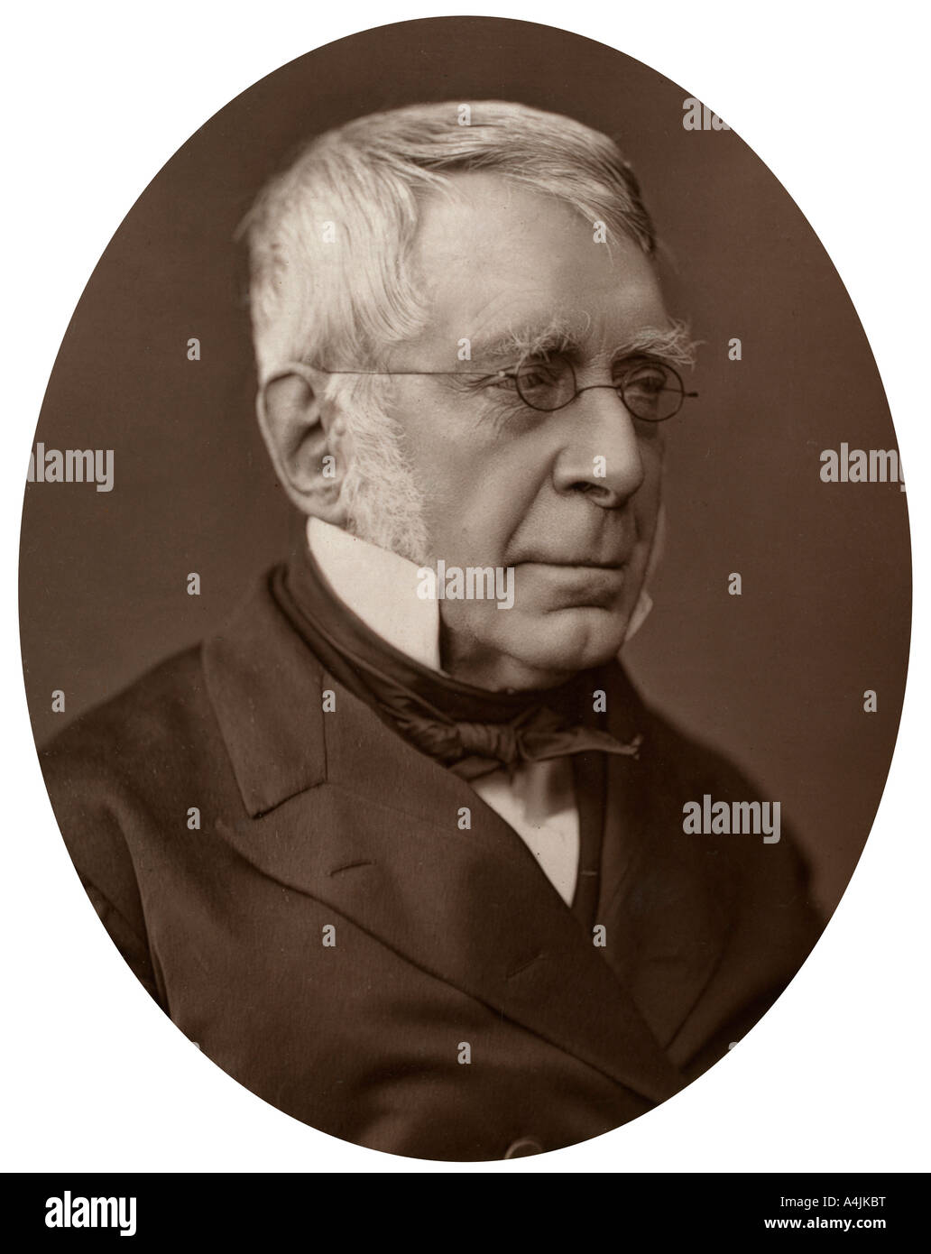 Sir George Biddell Airy, KCB, FRS, Astronomer Royal, 1877.Artist: Lock ...