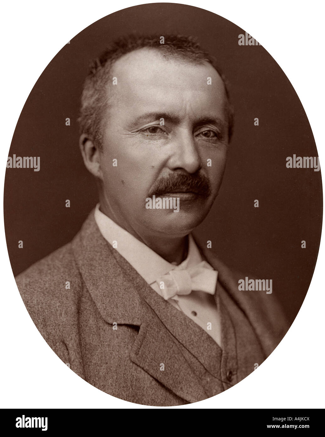 Dr Heinrich Schliemann, German Homeric Archeologist, 1877.Artist: Lock ...