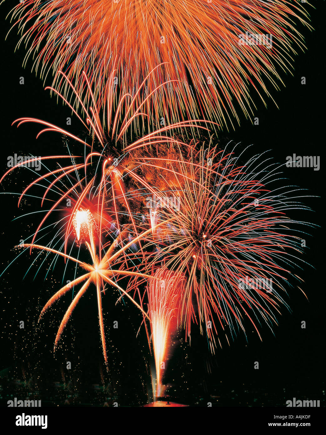 Japanese fireworks display hi-res stock photography and images - Alamy