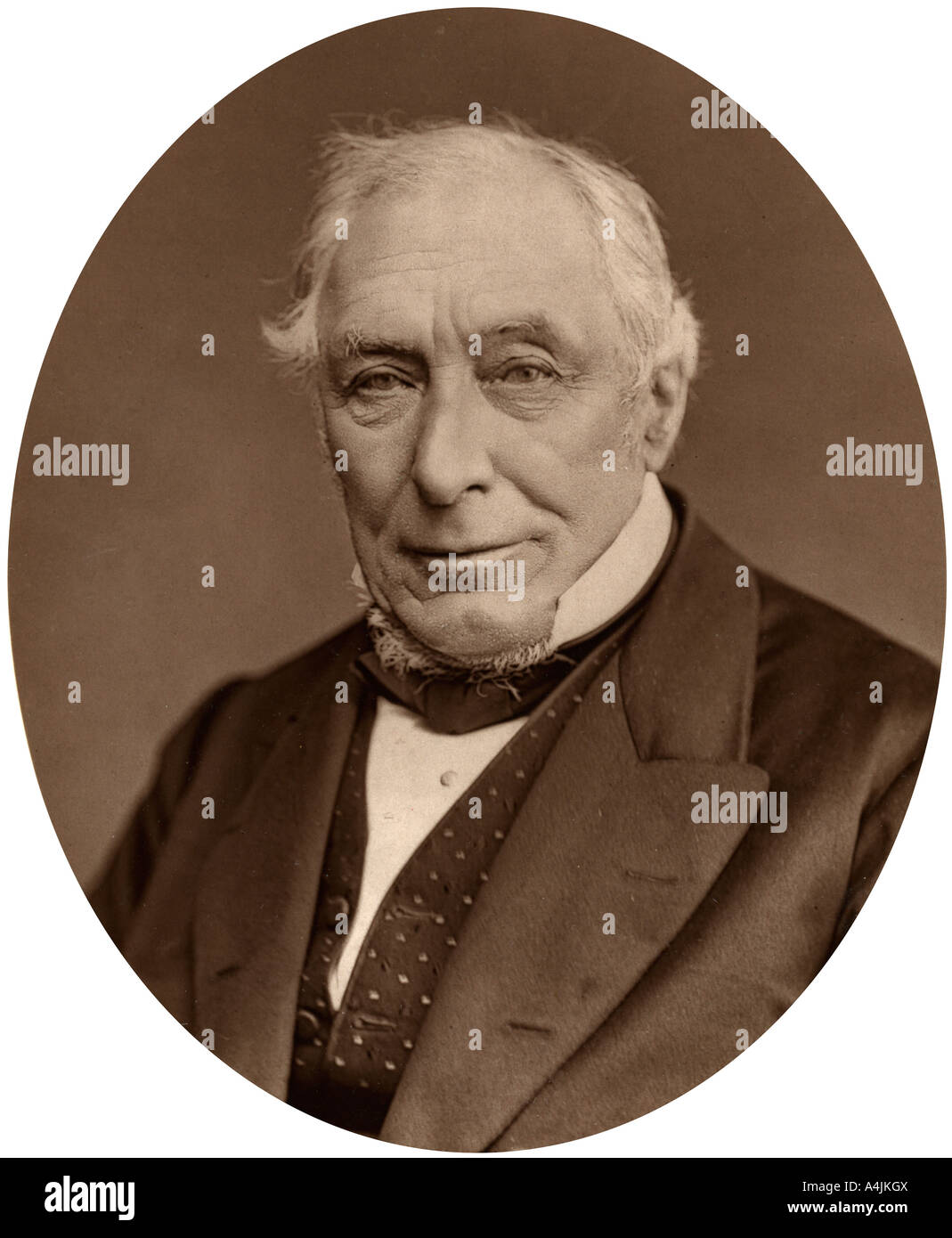 Sir John Mellor, judge of the High Court of Justice, 1880.Artist: Lock ...