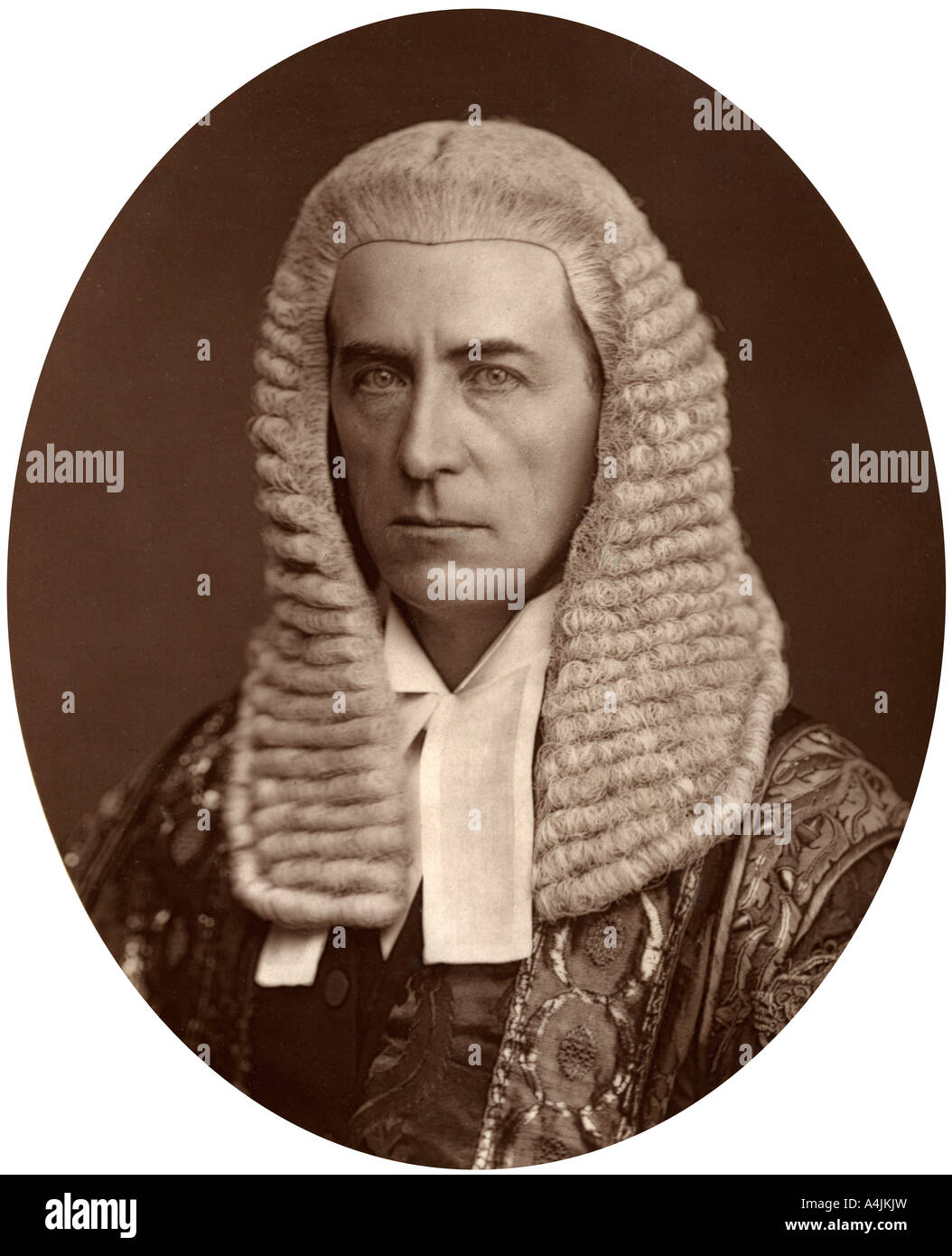 Alfred Henry Thesiger, Lord Justice of Appeal, 1880.Artist: Lock ...