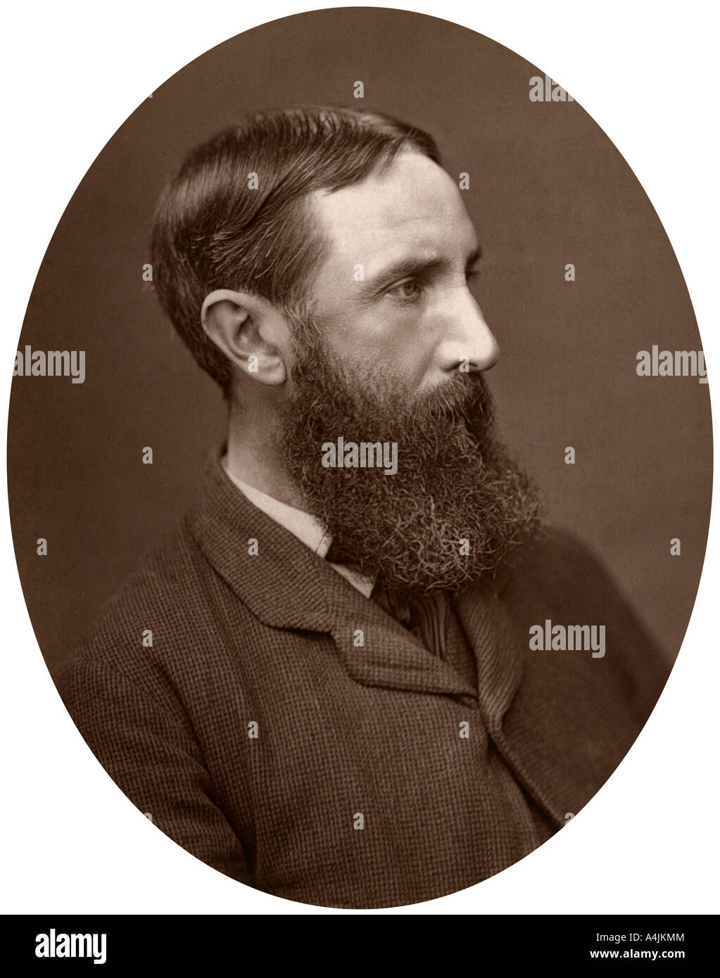 George Dunlop Leslie, artist and Royal Academician, 1882.Artist: Lock ...