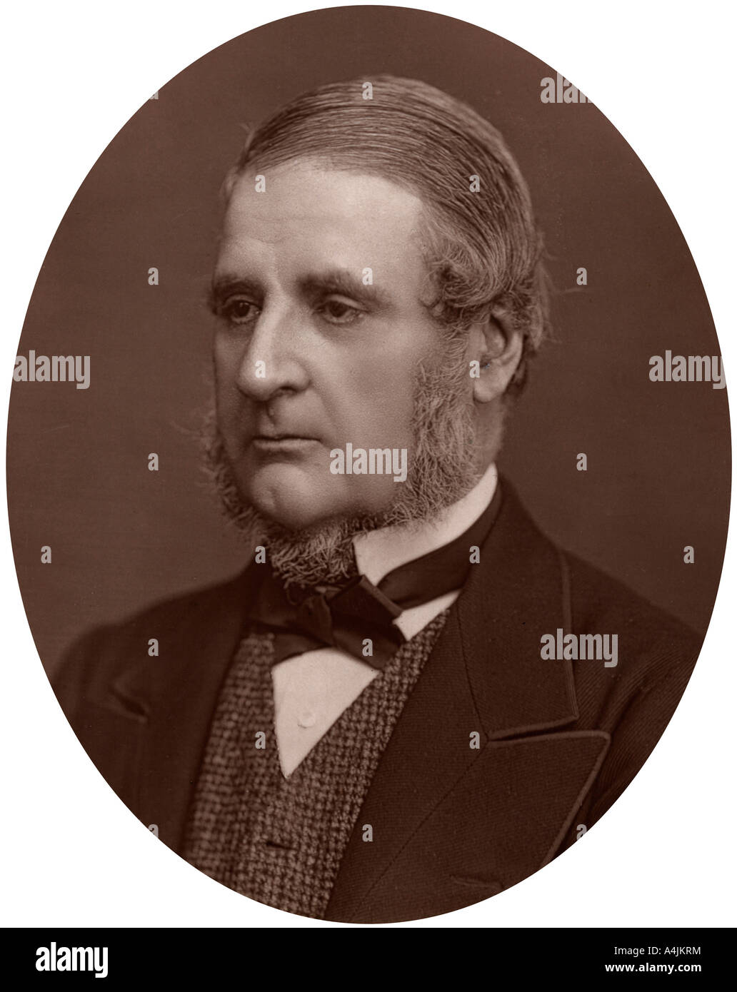 Edward Matthew Ward, historical painter, 1878.Artist: Lock & Whitfield ...