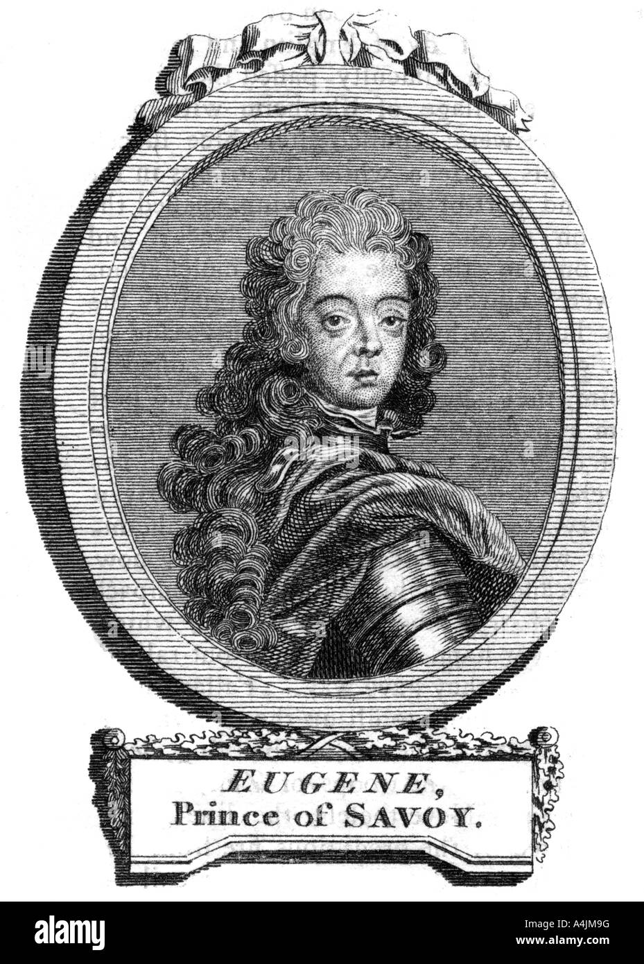 Prince Eugene of Savoy, general in the Austrian army. Artist: Unknown ...