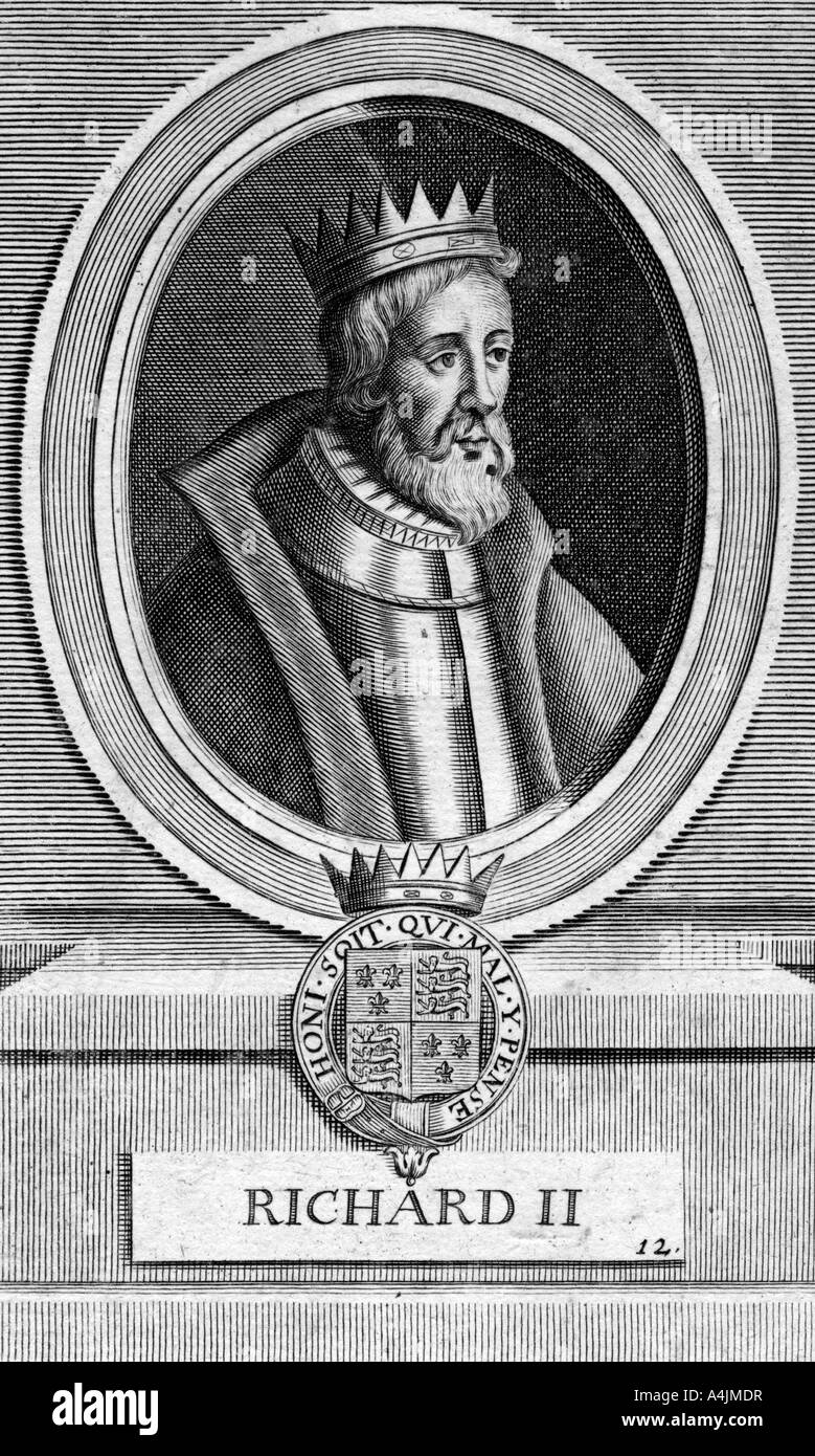 Richard ii portrait Black and White Stock Photos & Images - Alamy