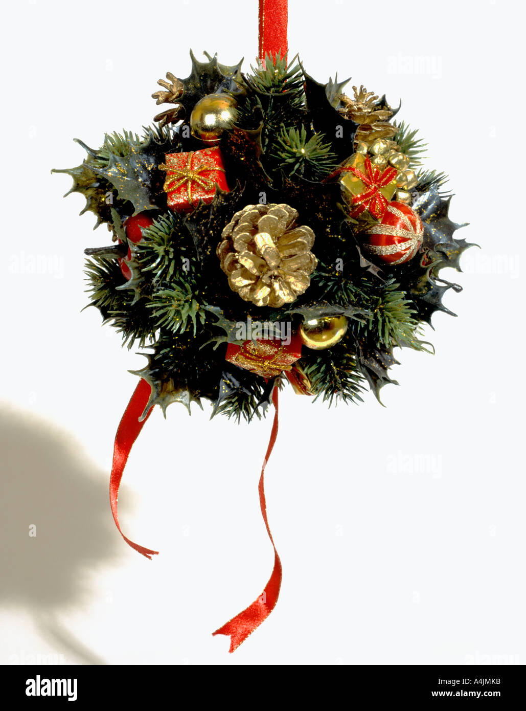 Christmas theme background baubles hi-res stock photography and images ...