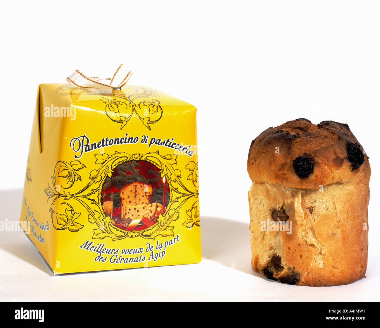 Panettone and italy and box hi-res stock photography and images - Alamy