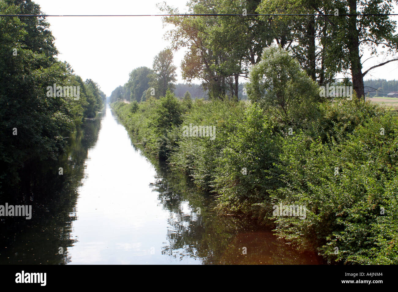 Augustow canal hi-res stock photography and images - Alamy