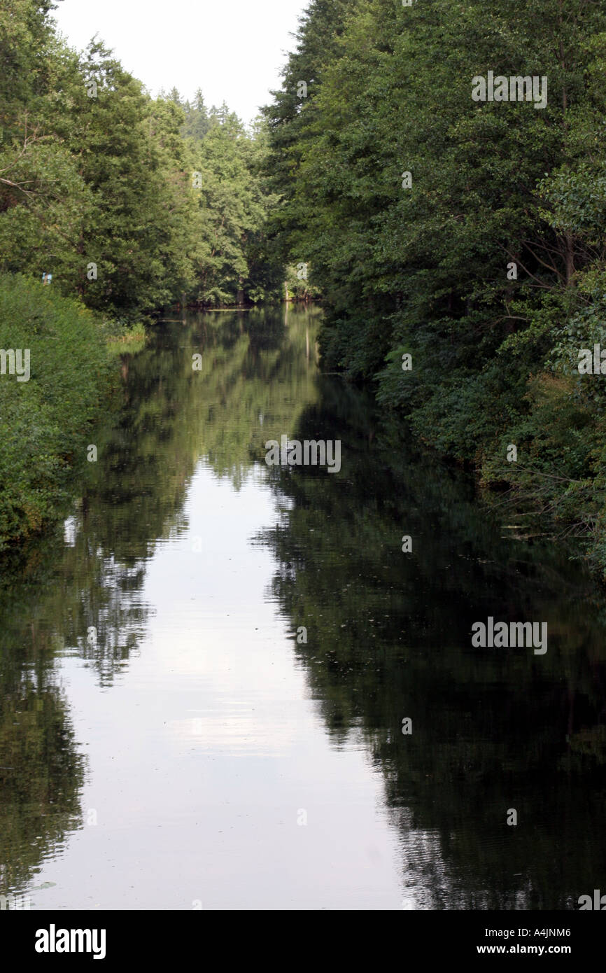 The Augustow Canal Stock Photo - Alamy