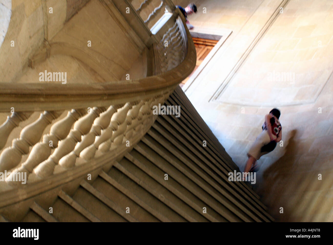 Stairs in Palacio Carlos V Alhambra Granada Spain Stock Photo - Alamy