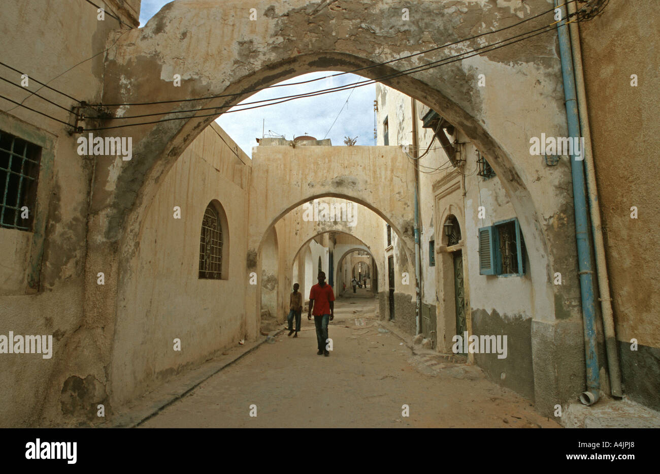 street in the Medina of Tripoli Libya Stock Photo - Alamy