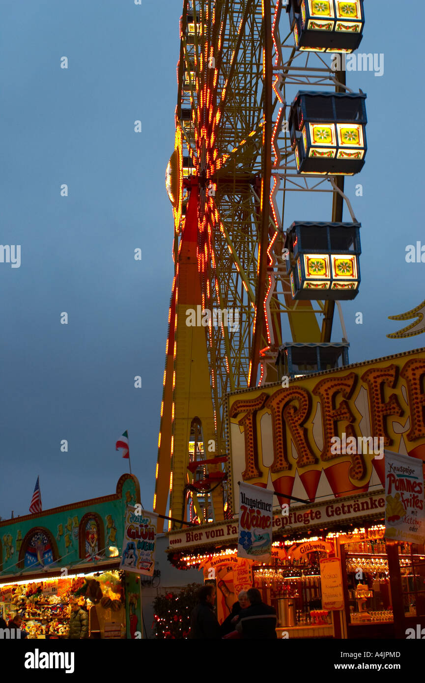 Amusement Park in Hamburg – DOM Stock Photo - Alamy