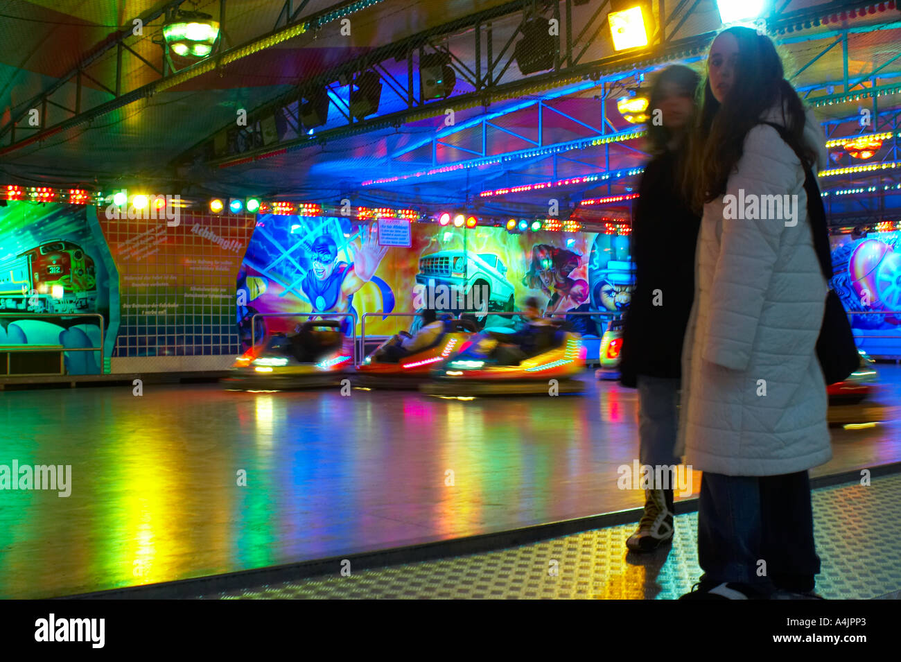 Amusement Park in Hamburg – DOM Stock Photo - Alamy