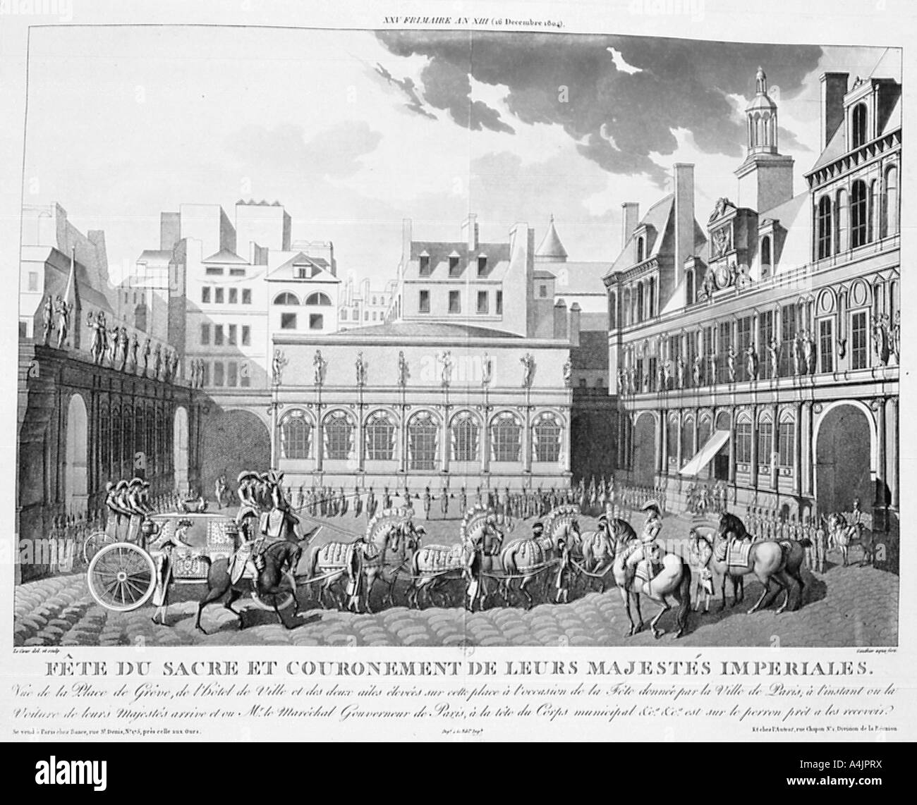 'The Festivities of the Coronation, Paris, 2nd December 1804', 19th ...