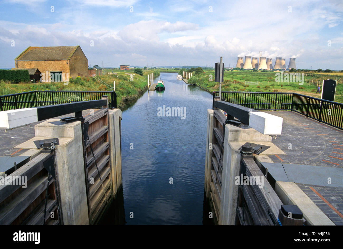 Torksey Lock Lincolnshire Stock Photo - Alamy