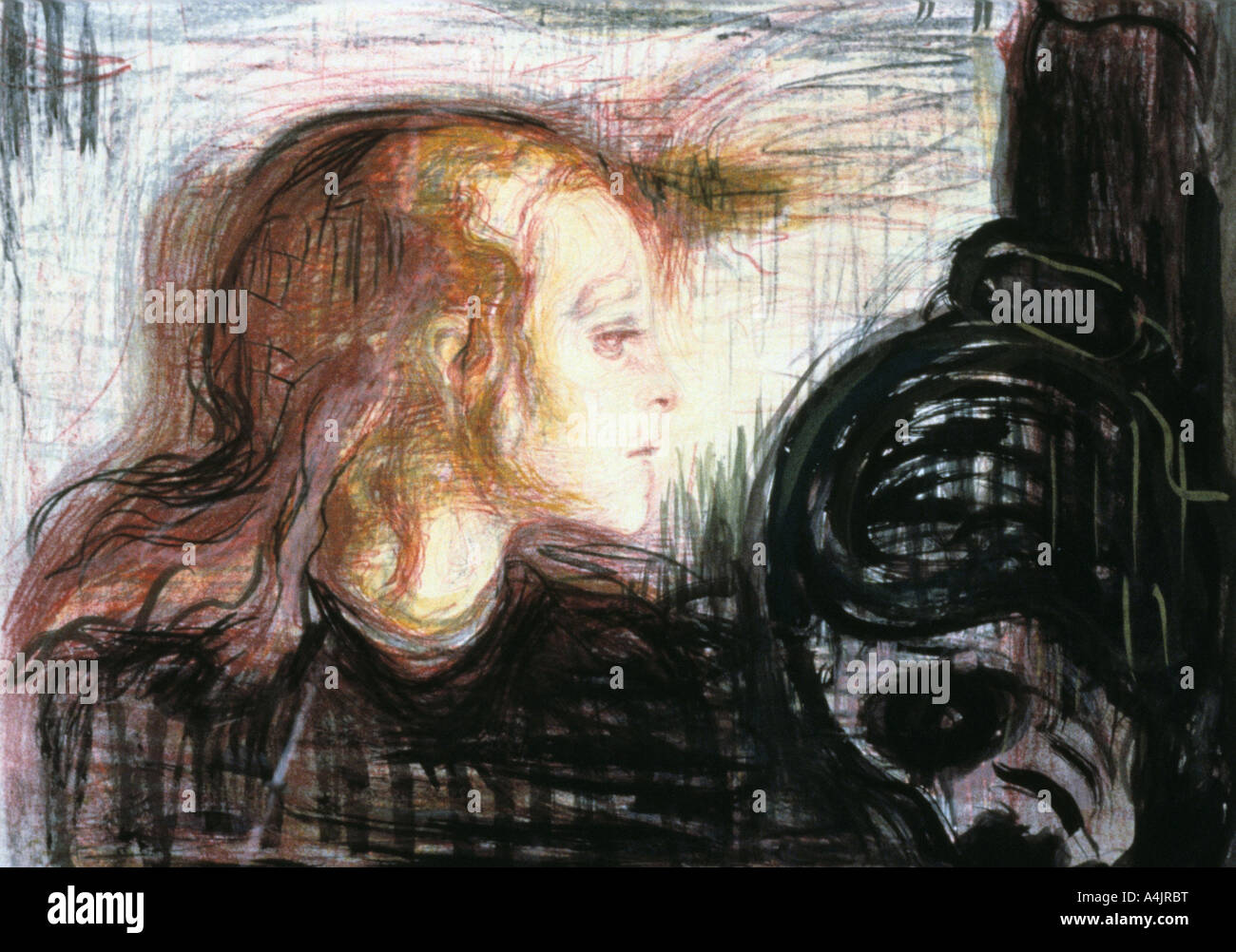 'Child', 1896. Artist: Edvard Munch Stock Photo - Alamy