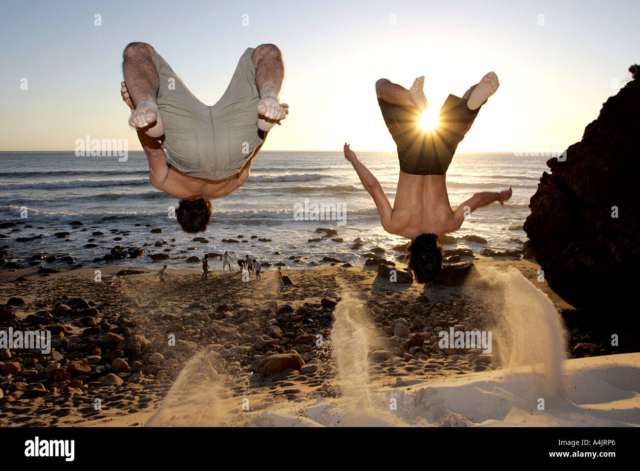 Back Tucks On The Beach