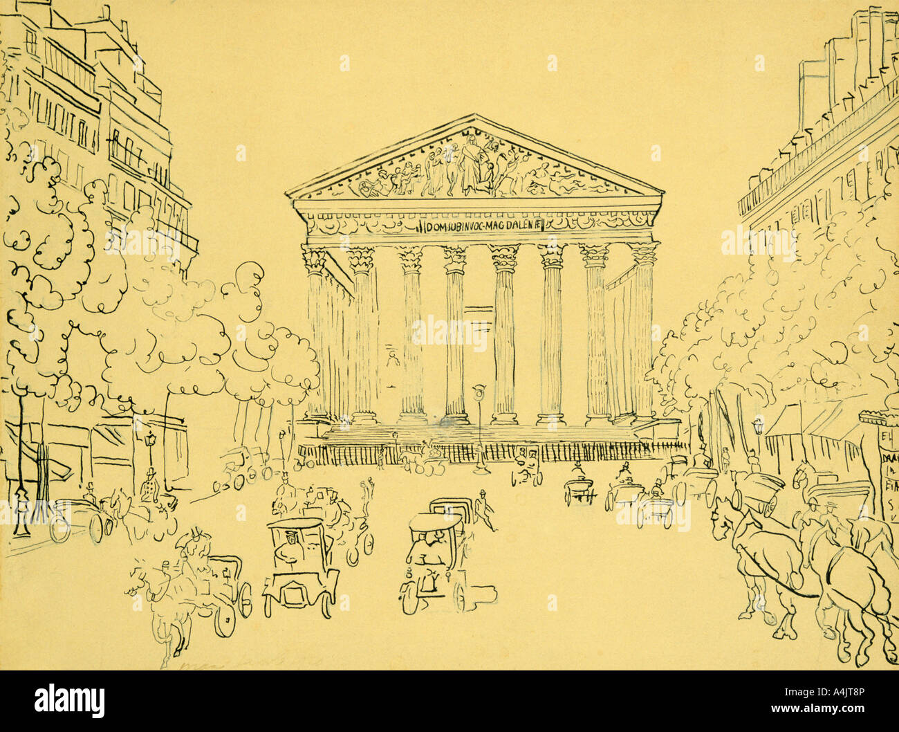 'The Royal Street', c1900-1944. Artist: Max Jacob Stock Photo - Alamy