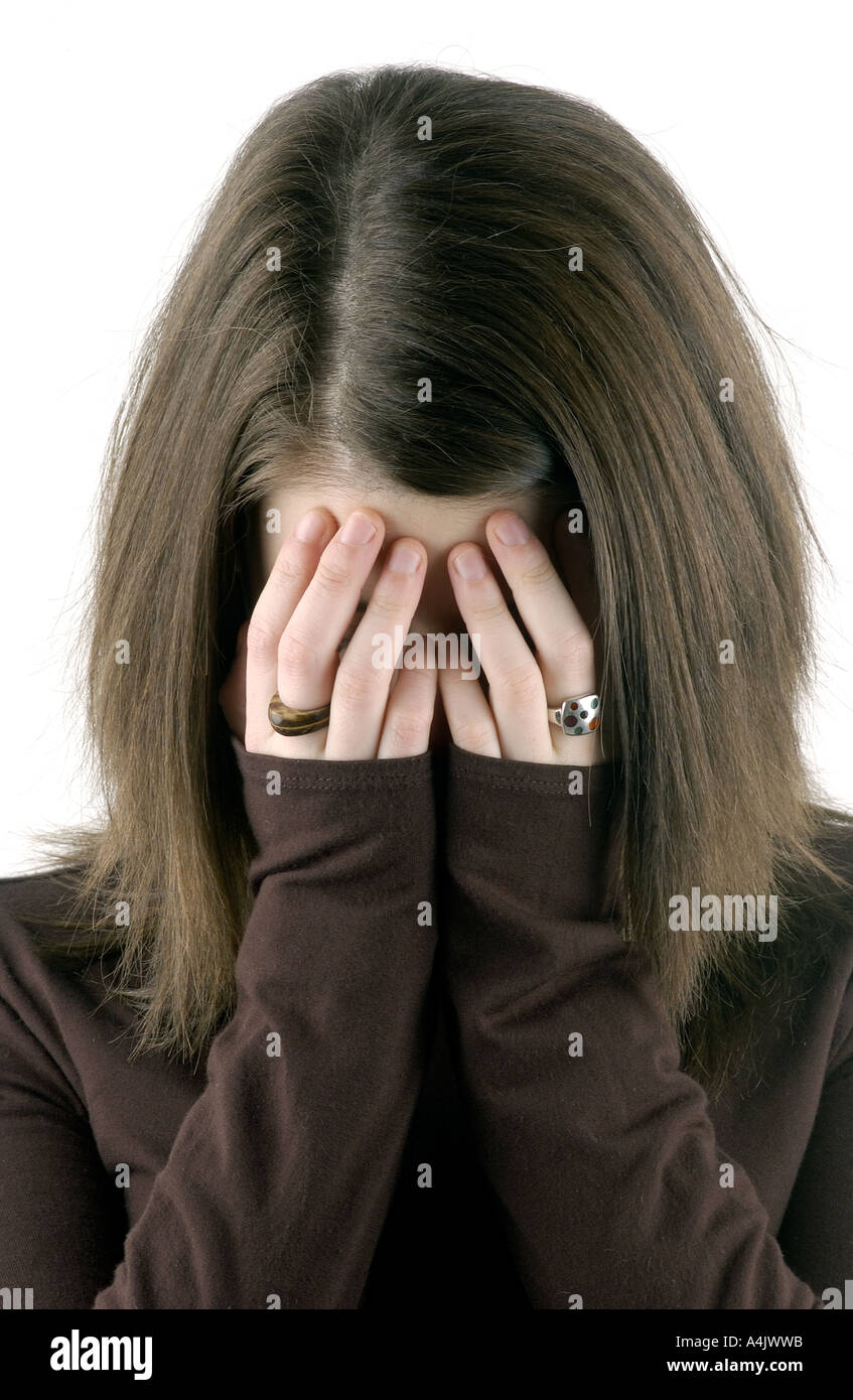 Teenager and crying hi-res stock photography and images - Alamy