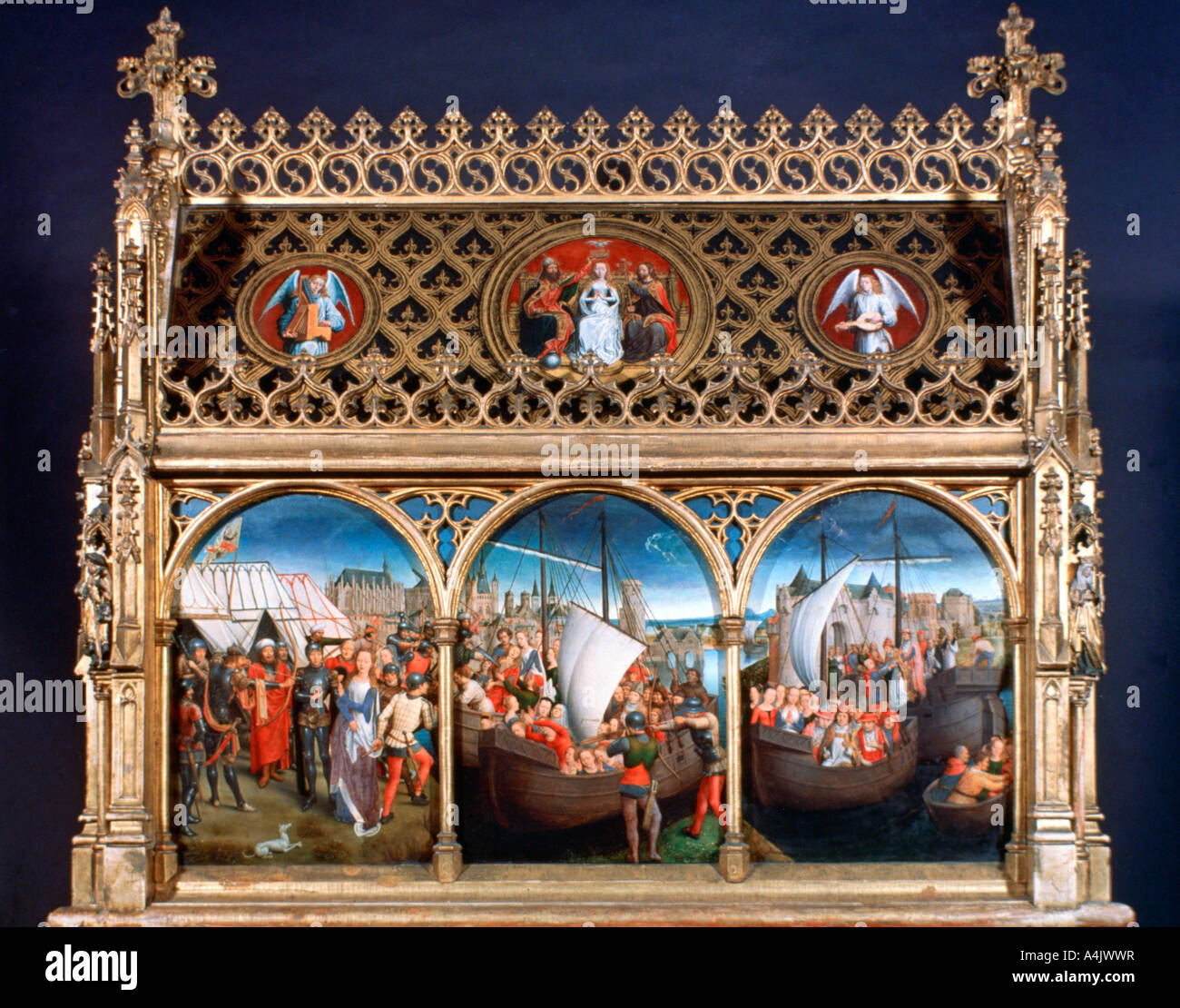 'St Ursula Shrine', 1489. Artist: Hans Memling Stock Photo - Alamy