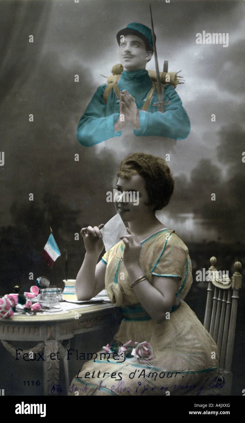 World war i postcard hi-res stock photography and images - Alamy