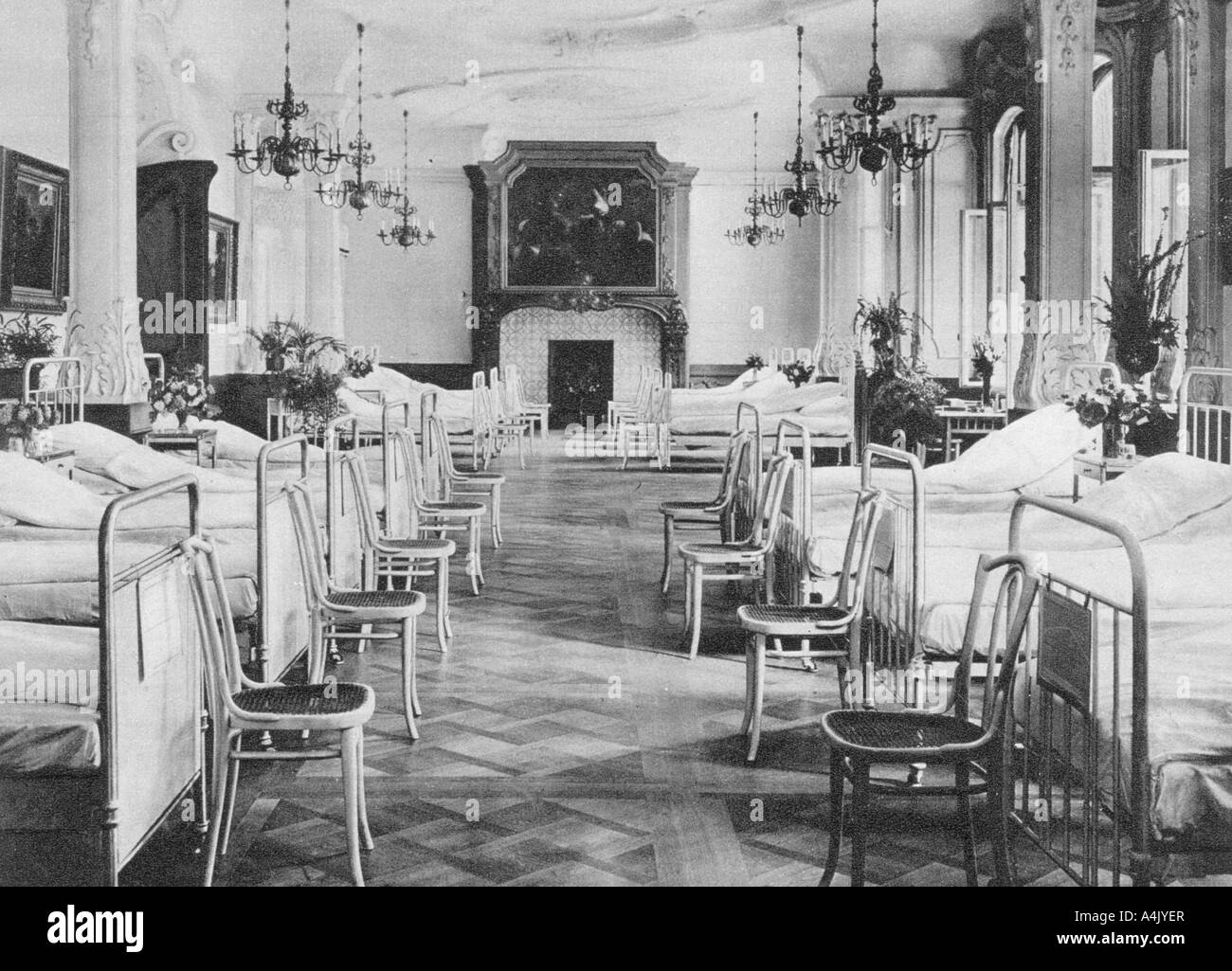 German hospital dormitory for soldiers, Frankfurt am Main, Germany ...