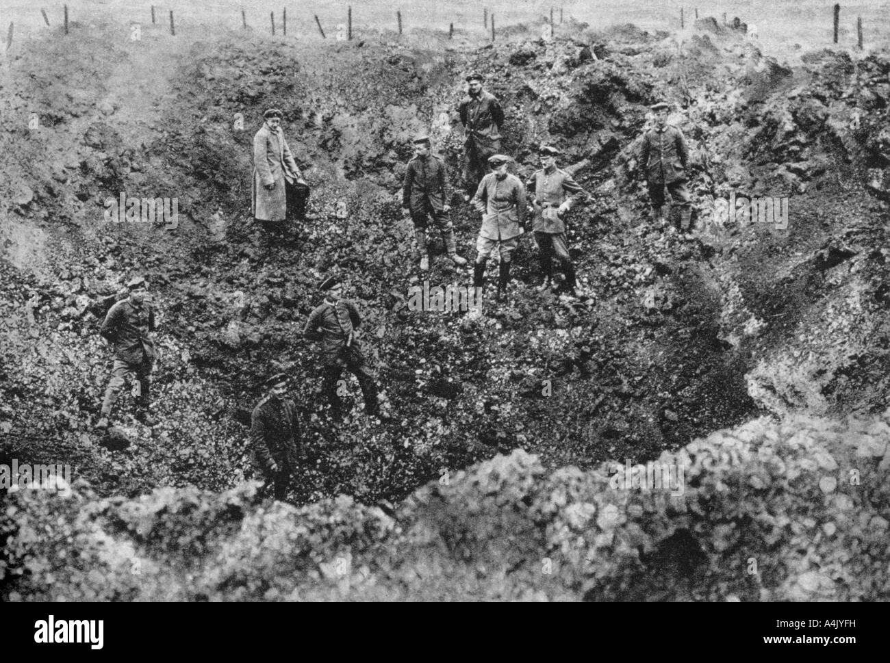 Wwi explosion hi-res stock photography and images - Alamy