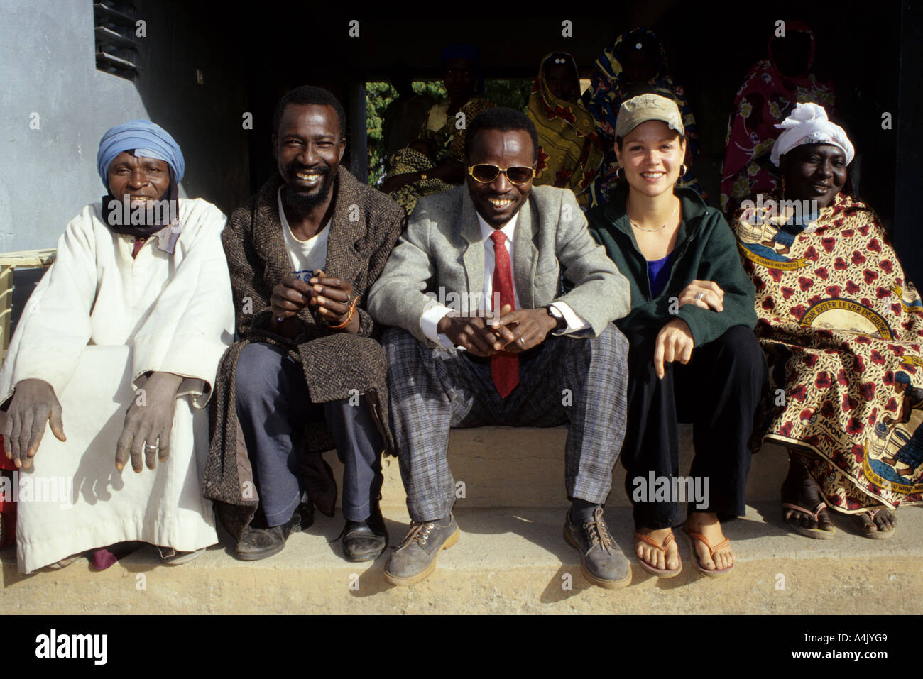 Tonkasaré, Niger. Peace Corps Volunteer and her Village Health Clinic ...