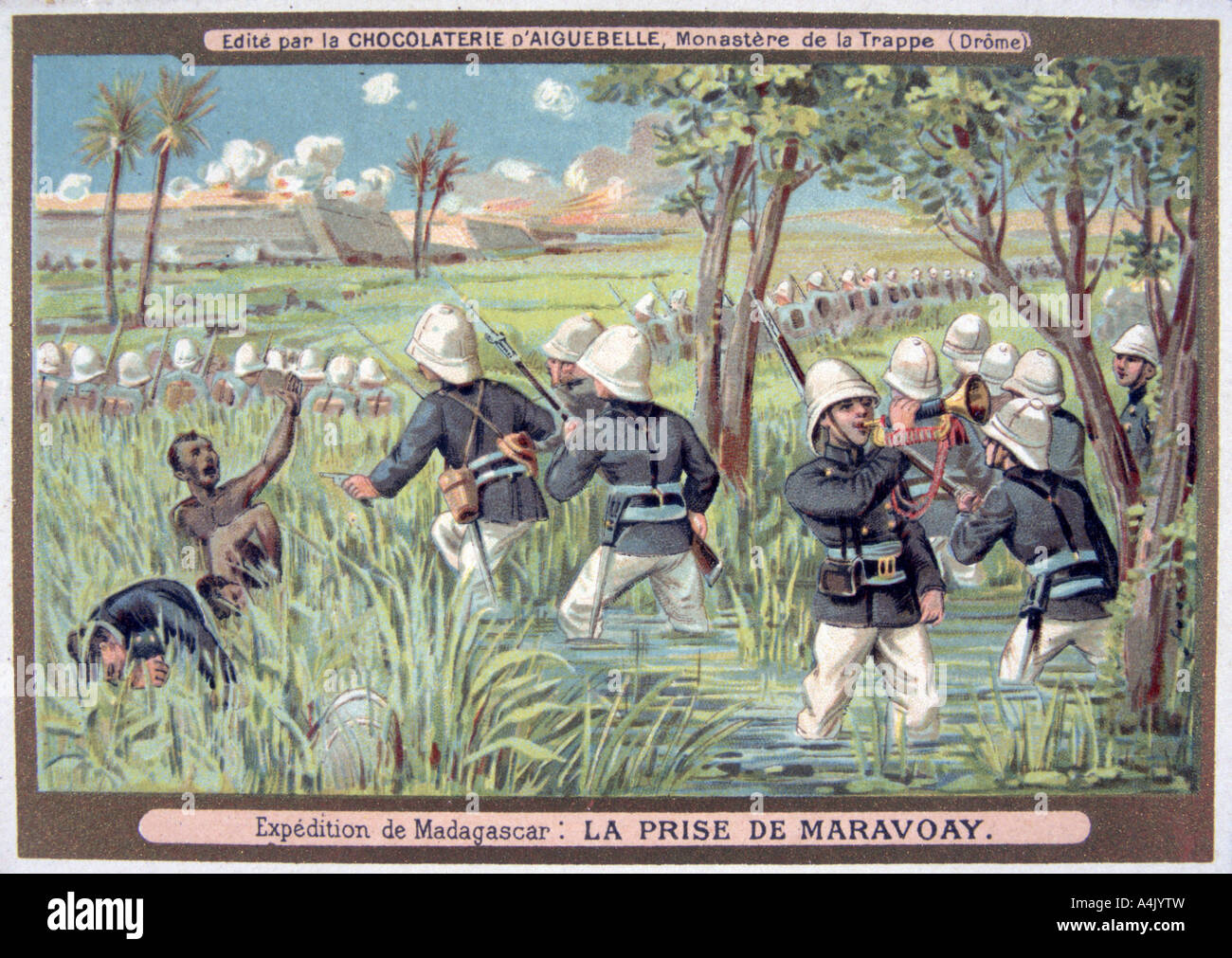 'The Capture of Marovoay, Madagascar', 1895. Artist: Unknown Stock ...