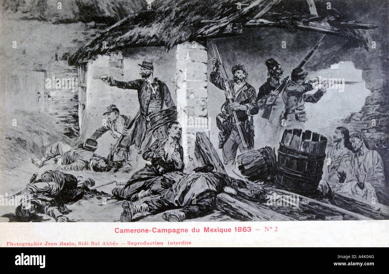 Camerone battle hi-res stock photography and images - Alamy