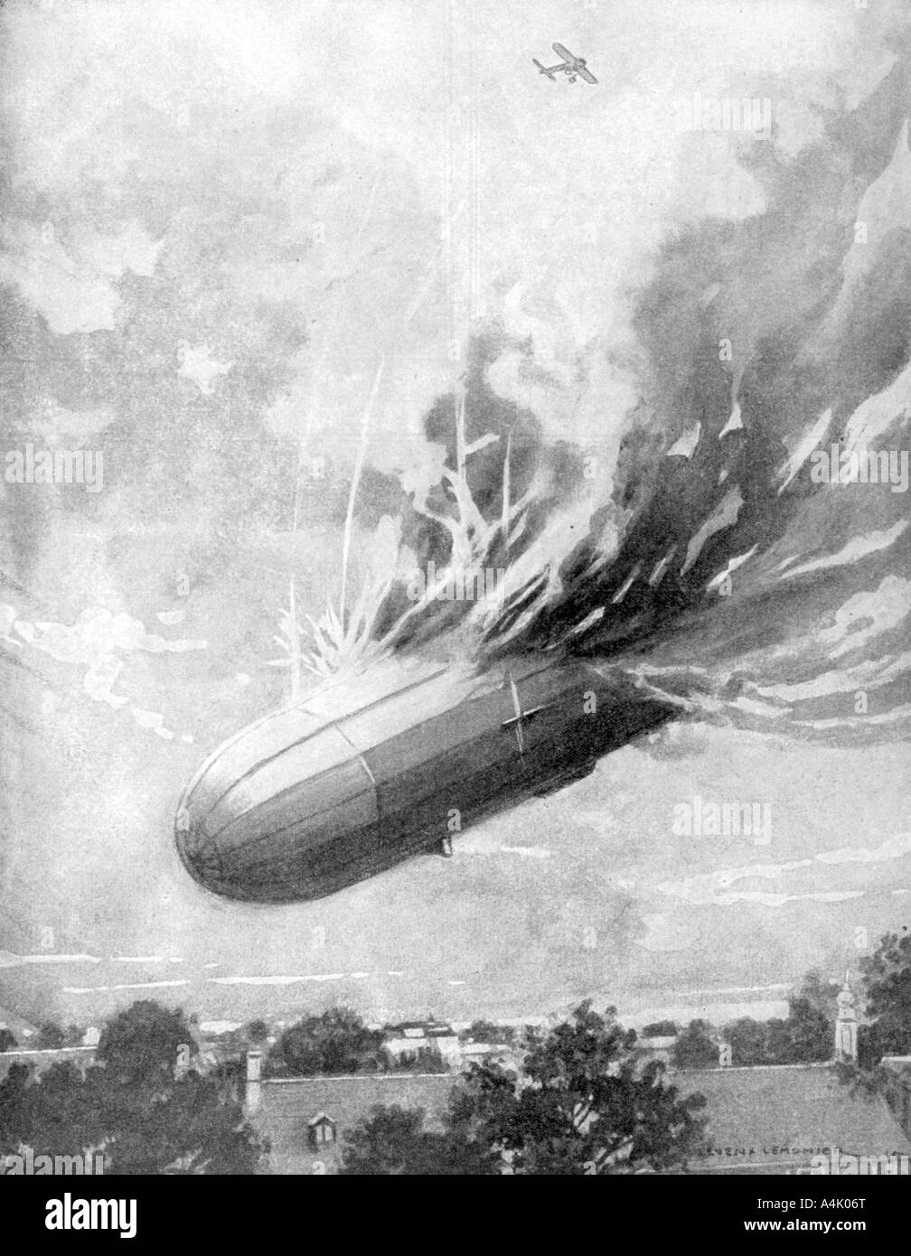 Destroyed german plane Black and White Stock Photos & Images - Alamy