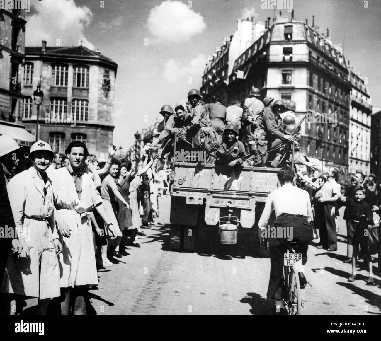 Liberation of paris hi-res stock photography and images - Alamy