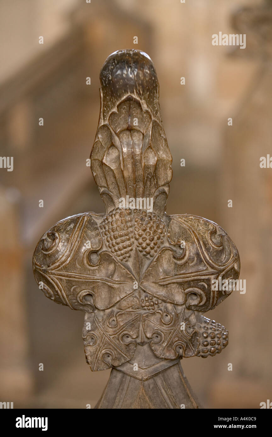 Carved pew end hi-res stock photography and images - Alamy