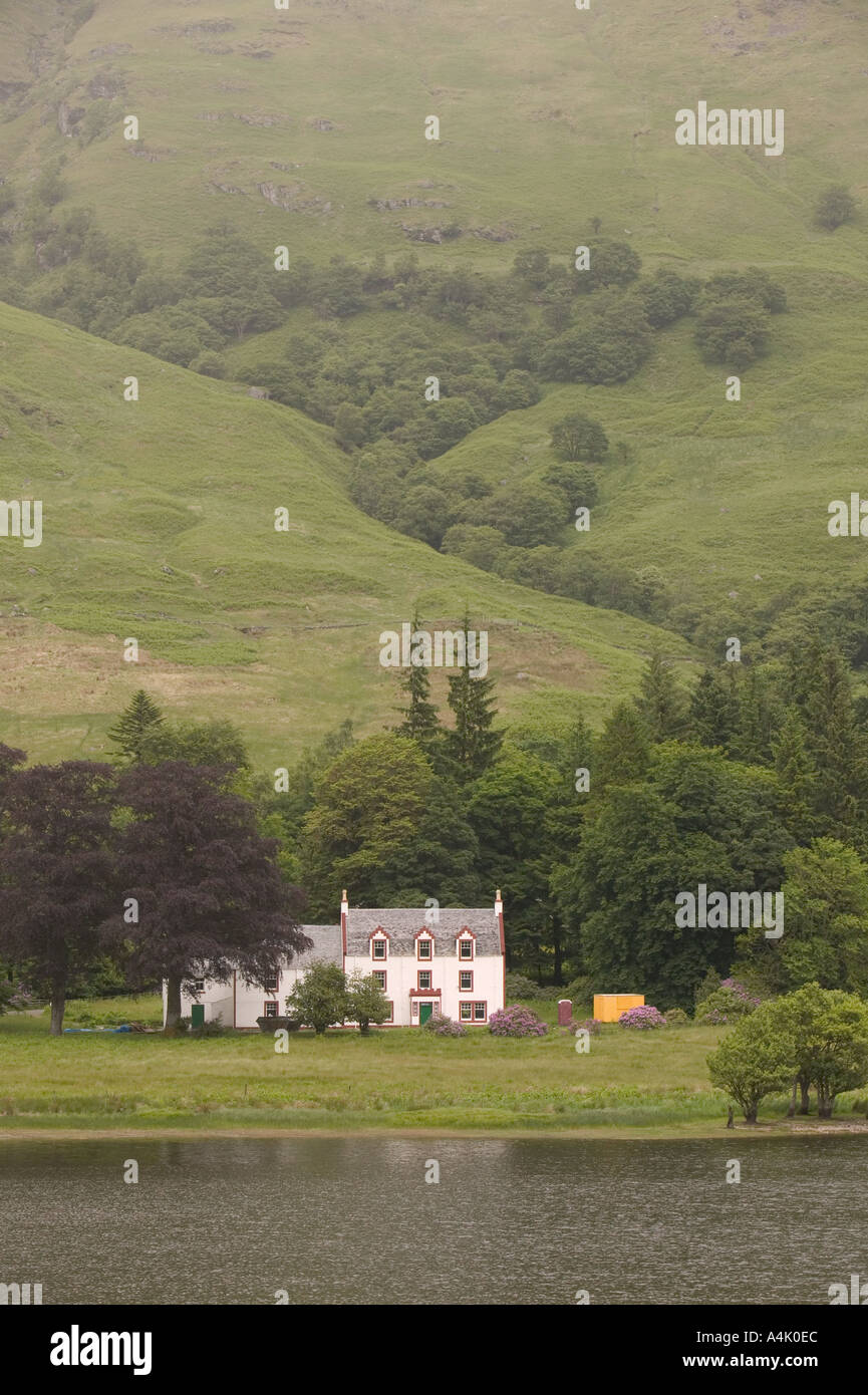 The site of the birth place of Rob Roy McGregor Loch Katrine Trossachs ...