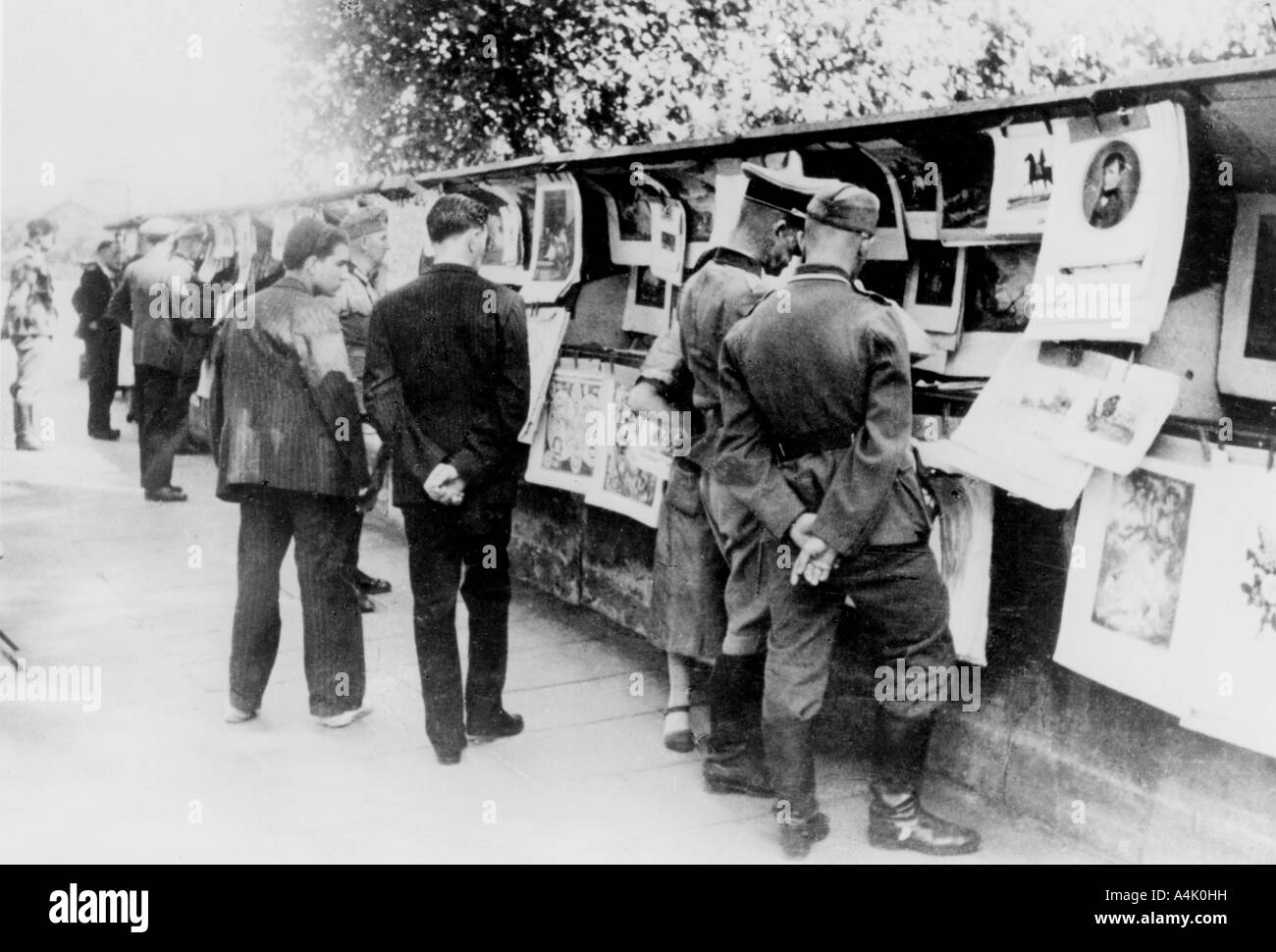 Black market second world war hi-res stock photography and images - Alamy