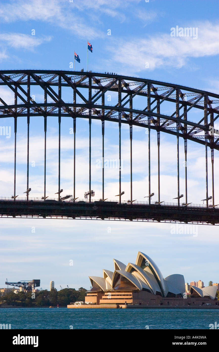 Harbour Bridge and Opera House, Sydney, Australia Stock Photo - Alamy