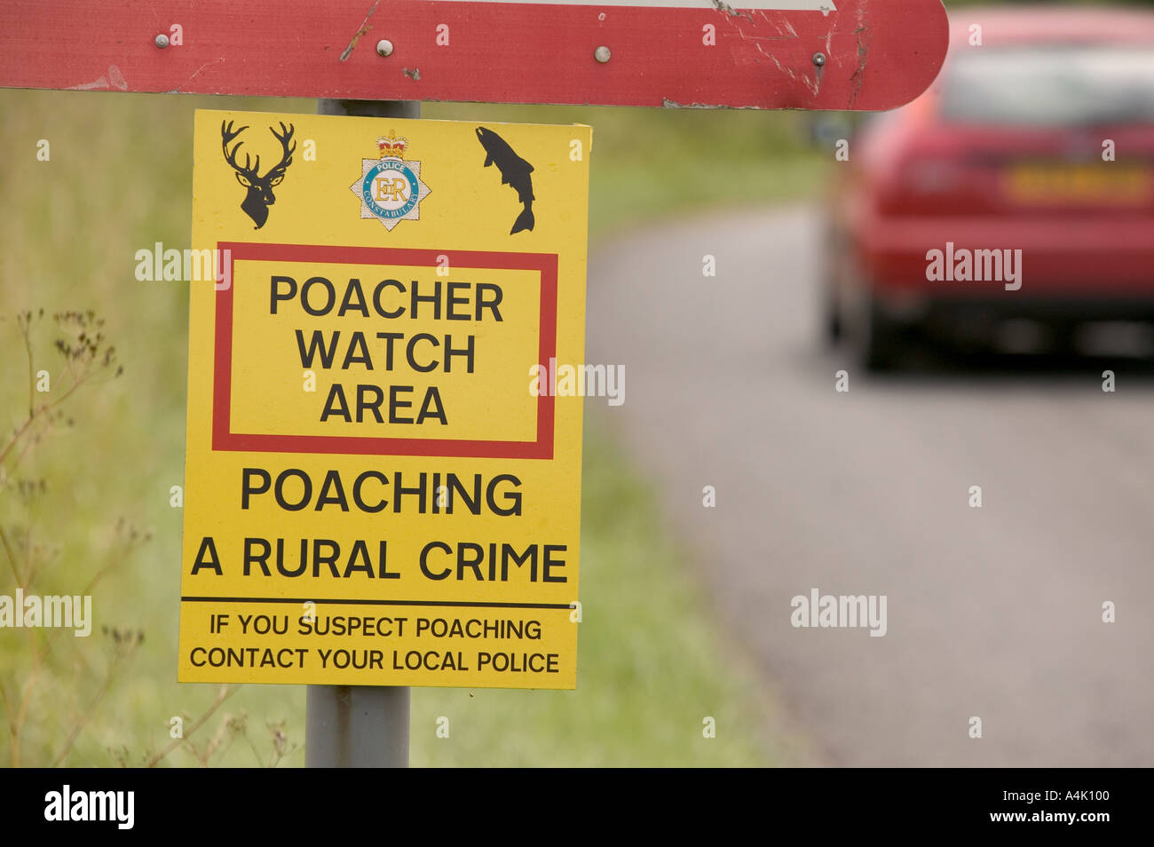 Poacher watch sign hi-res stock photography and images - Alamy