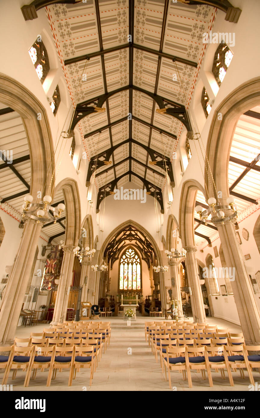 Inside Preston Cathedral Stock Photo - Alamy