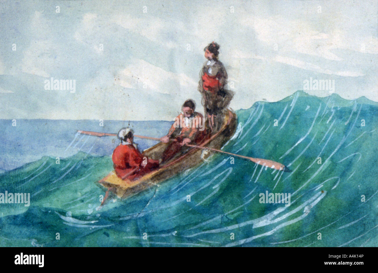 Watercolour george sand hi-res stock photography and images - Alamy