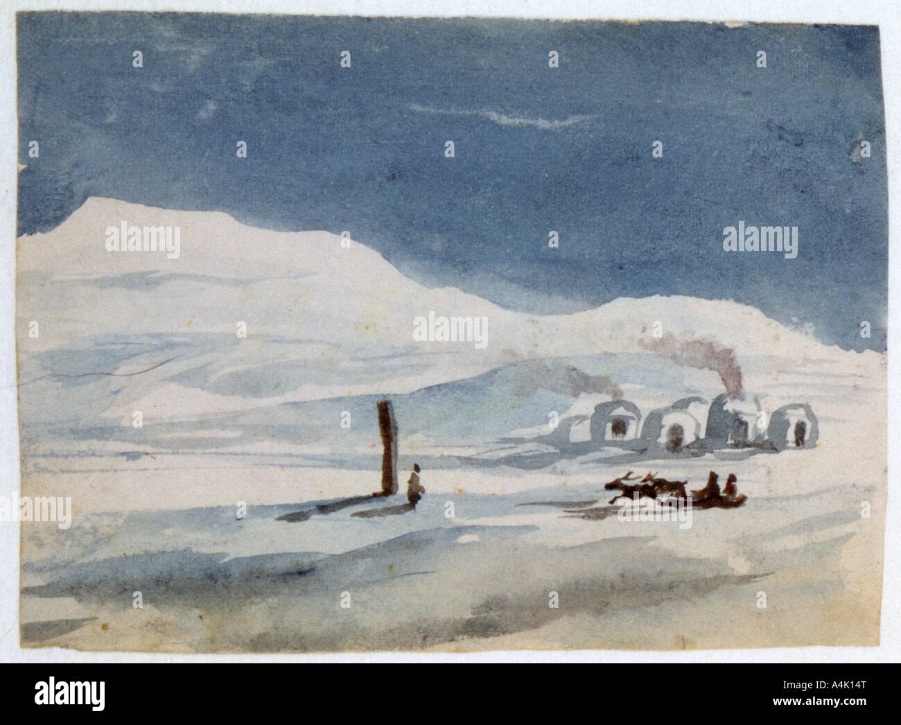 Watercolour george sand hi-res stock photography and images - Alamy