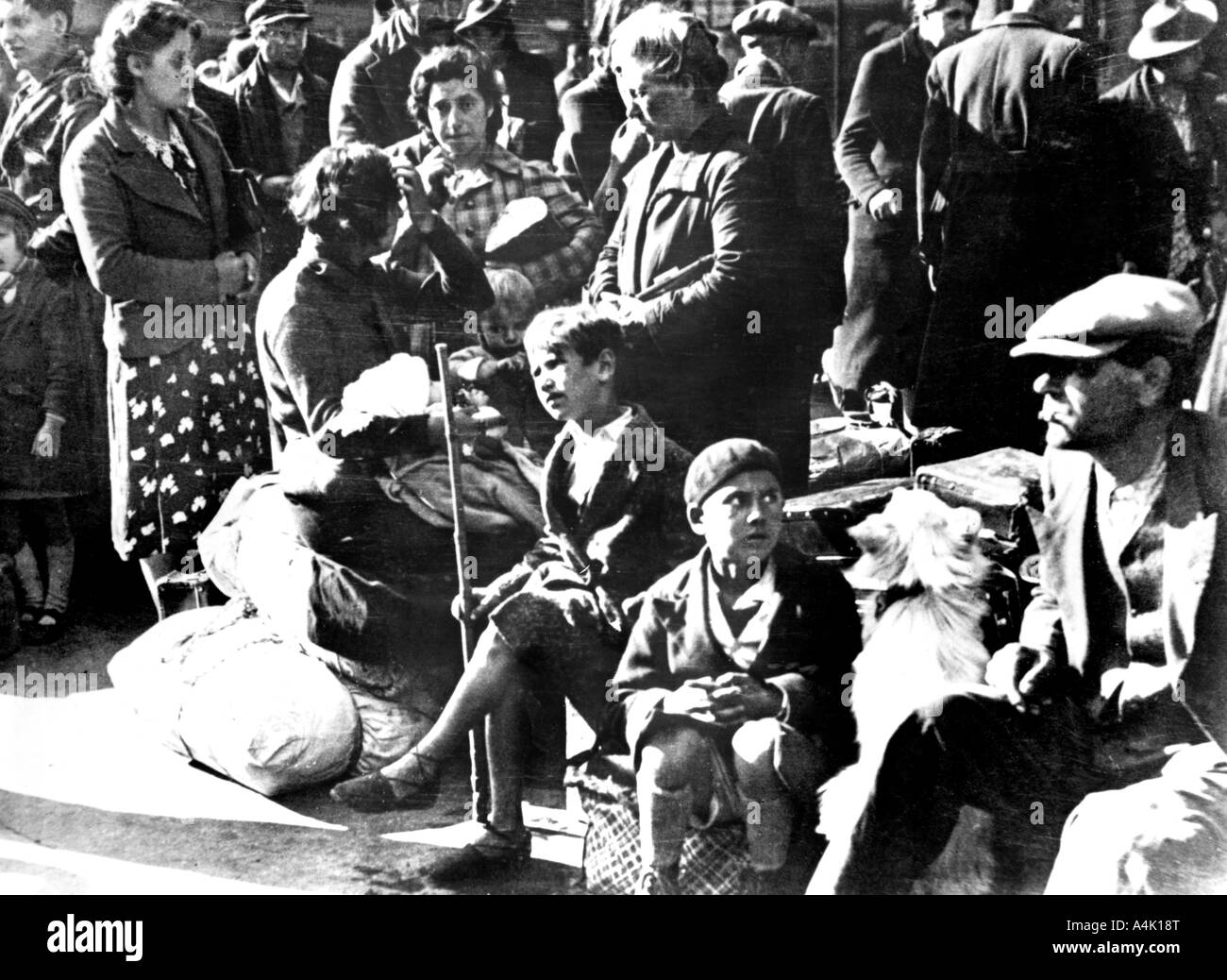 Black refugees Black and White Stock Photos & Images - Alamy