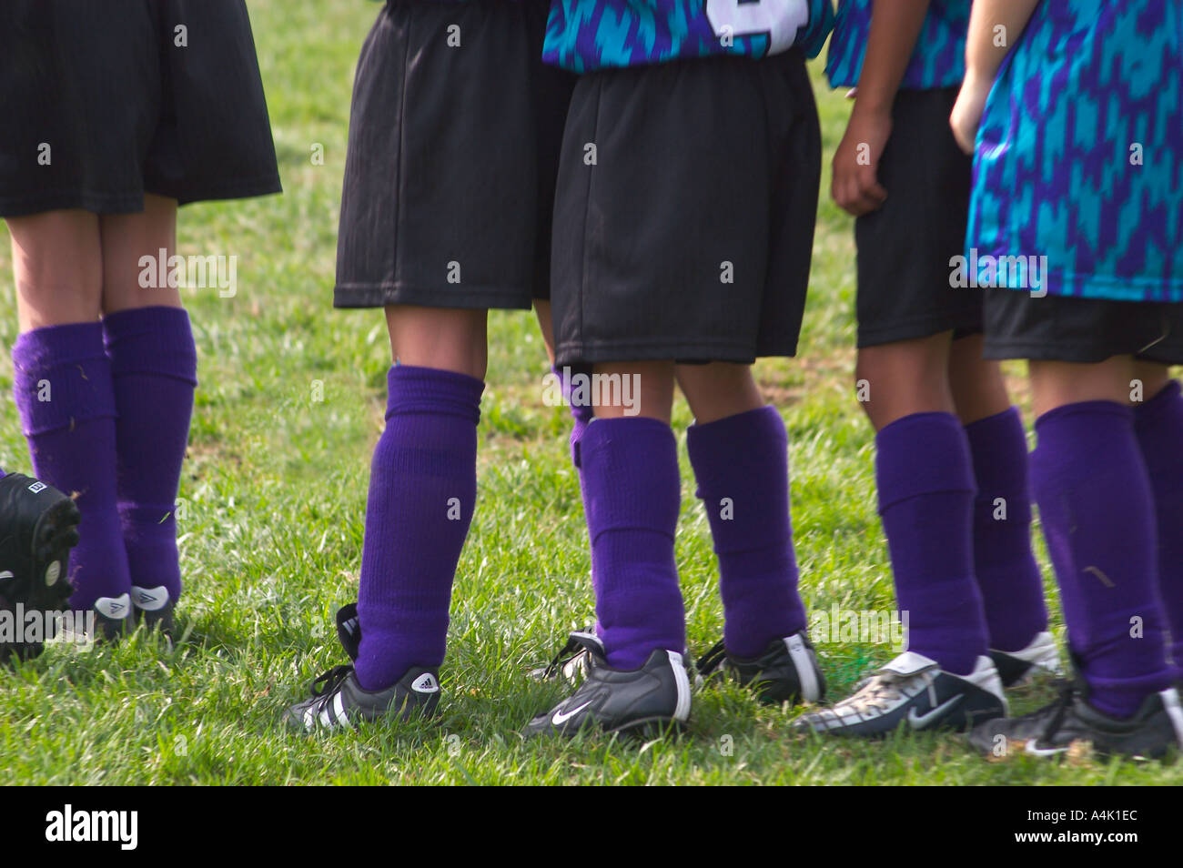 Kids legs summer field hi-res stock photography and images - Alamy