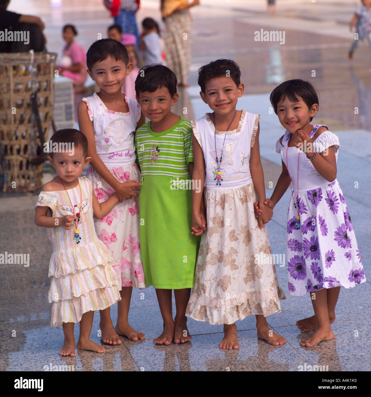 People of Myanmar Stock Photo - Alamy